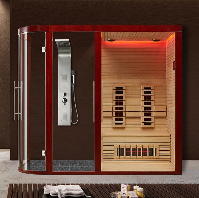 Attefallshus med Bastu & Relax (Bastustuga) – Husfrid